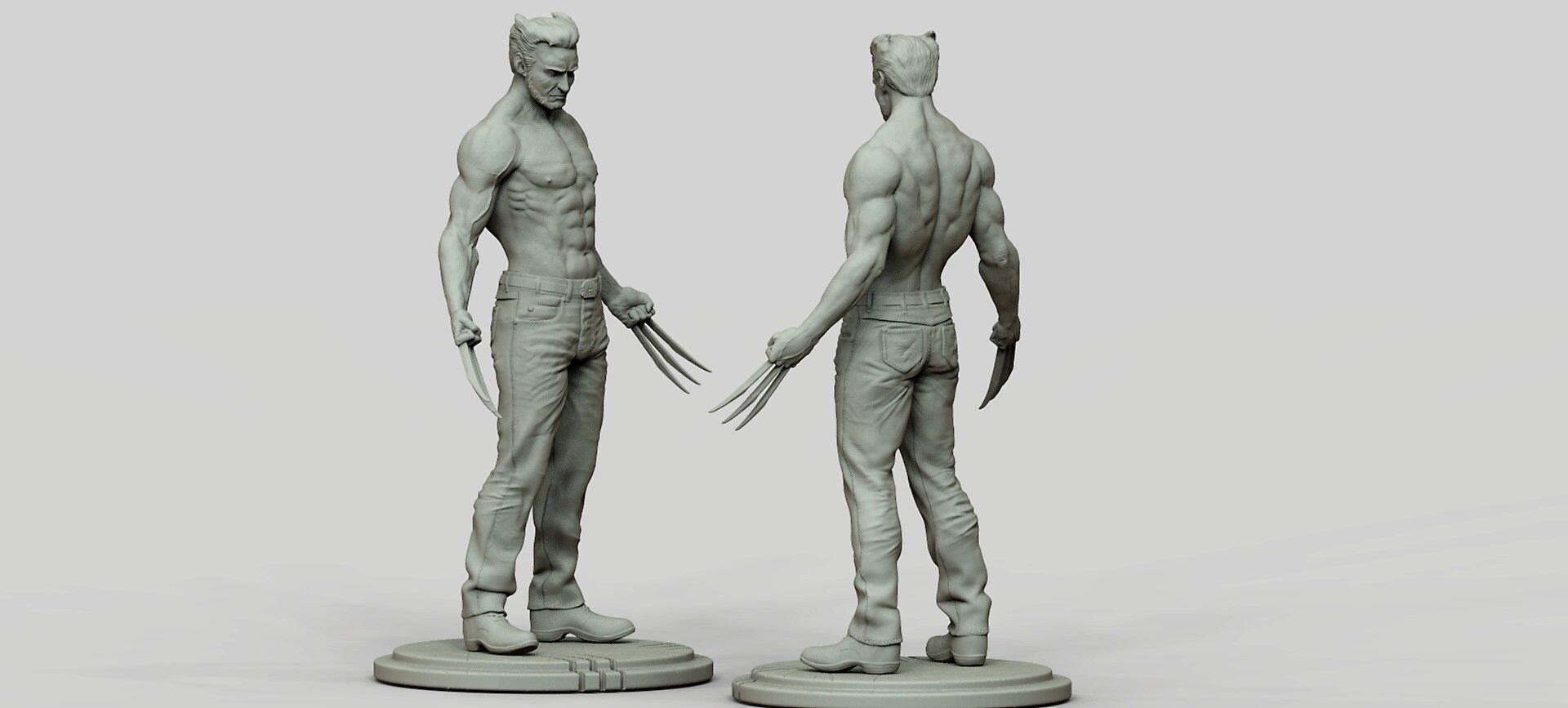 Wolverine Logan X-men Stl Hugh Jackman 3D Print Model, Digital Printing ...