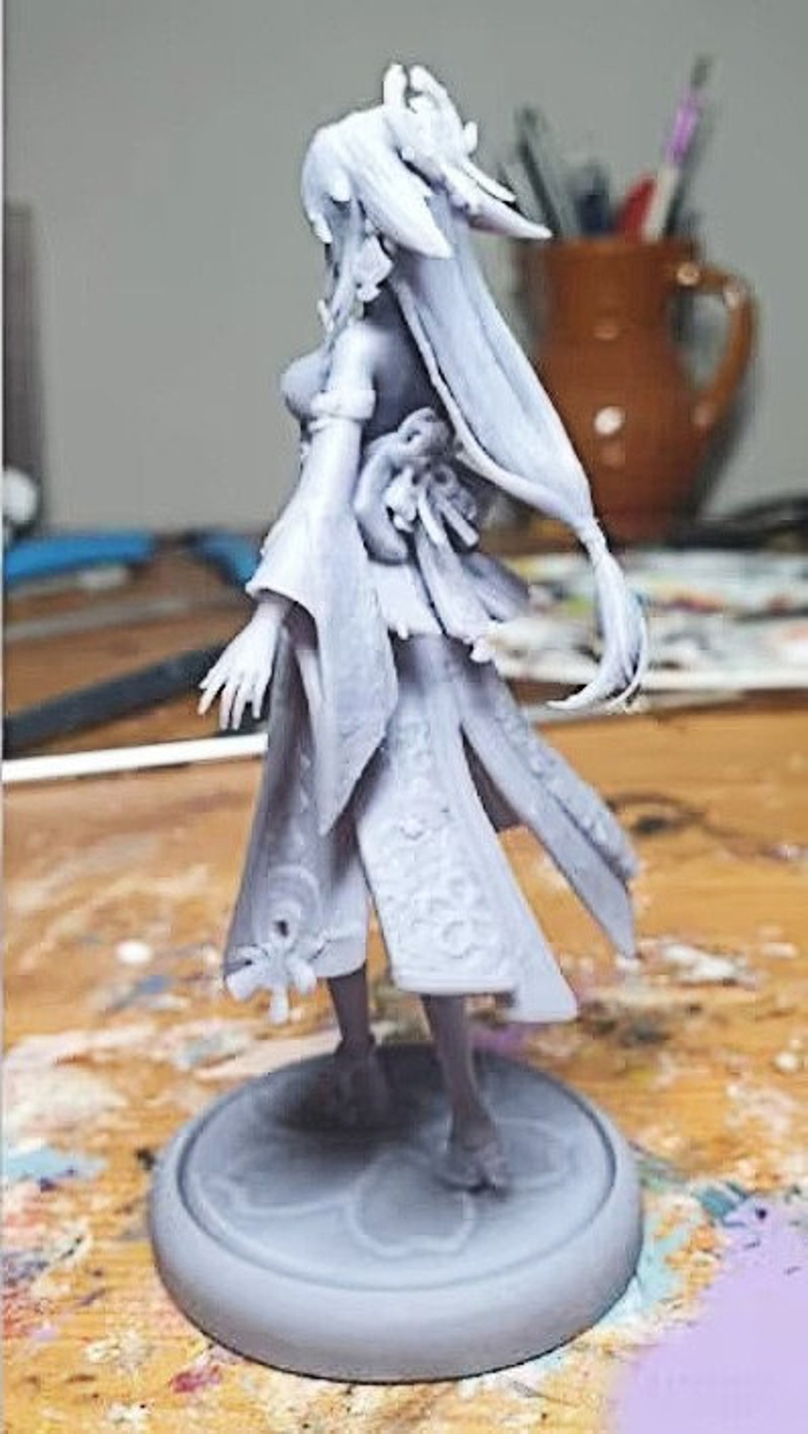 Yae Miko STL File - Genshin Impact , 3D Print File, Anime Digital ...