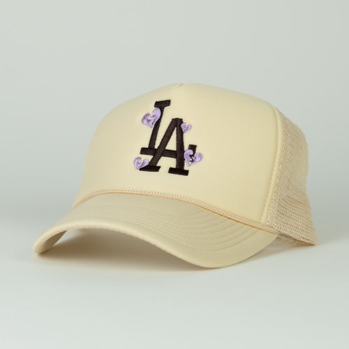 LA Los Angeles With Wings Custom Trucker Adjustable Baseball - Etsy