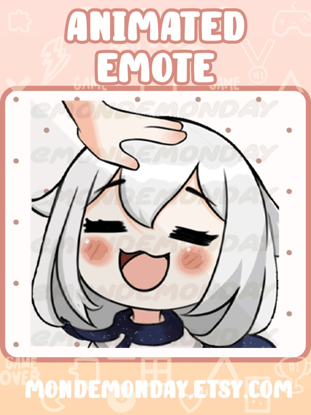 Animated Emote Head Pat Paimon From Genshin Impact - Etsy