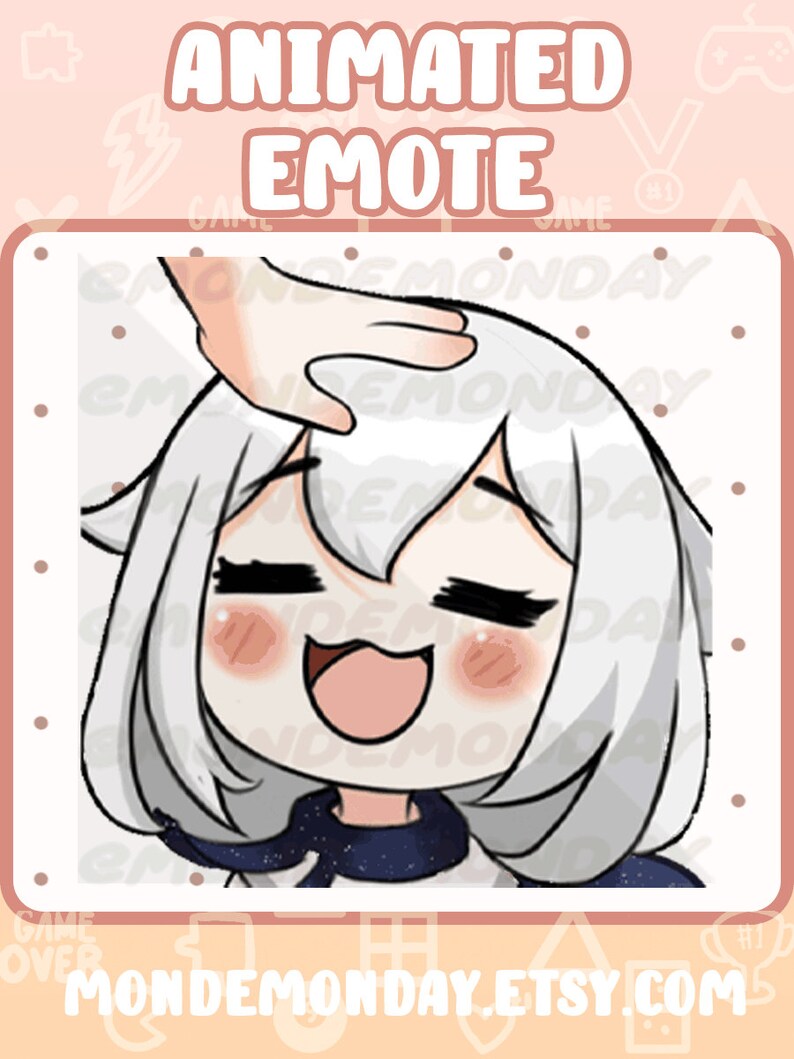 Animated Emote | Head Pat Paimon From Genshin Impact - Etsy