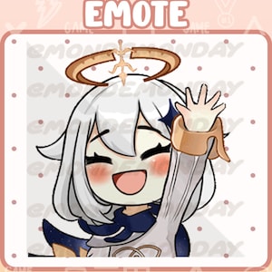 Animated Emote | Waving Paimon From Genshin Impact - Etsy