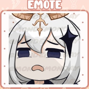 Animated Emote Disgusted Paimon From Genshin Impact - Etsy