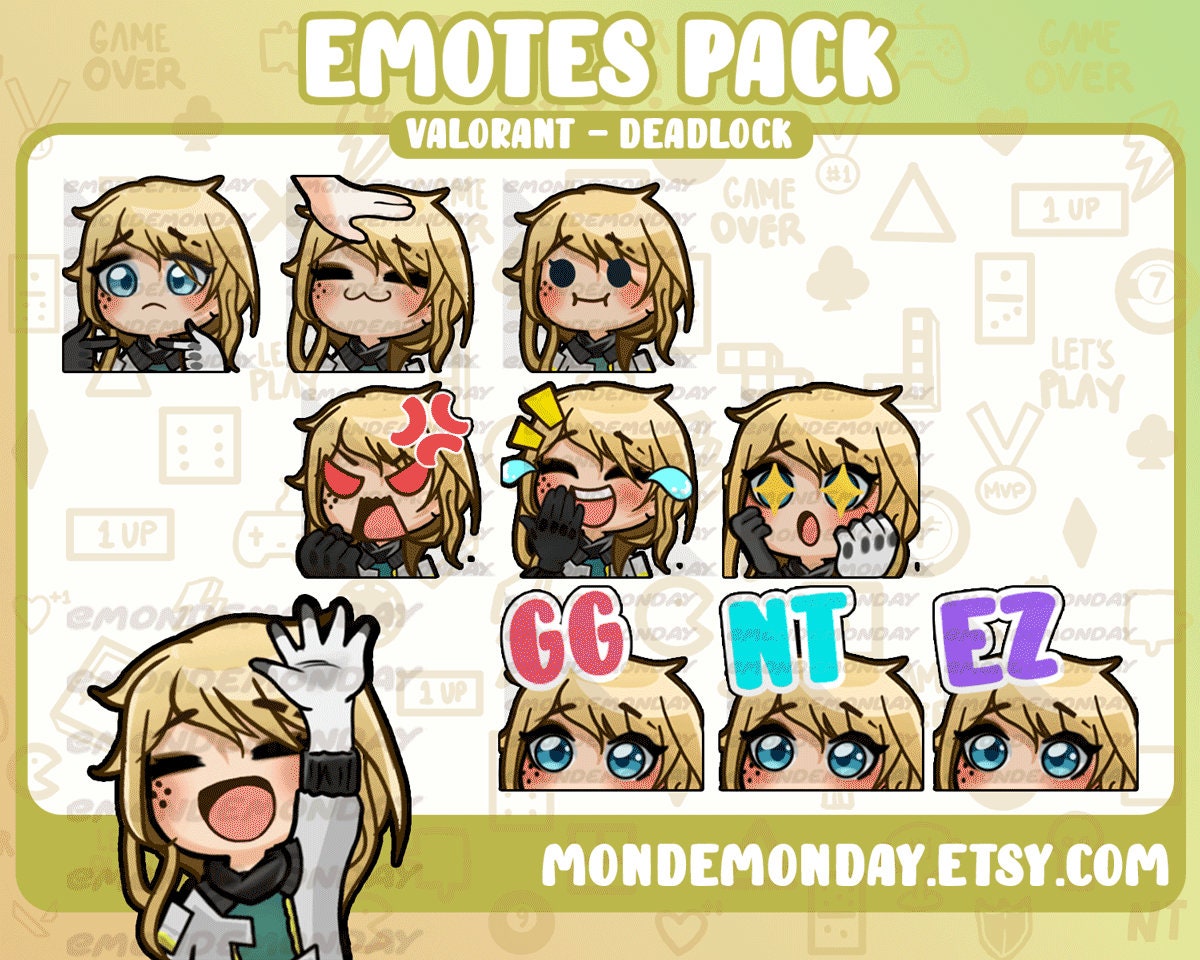 Custom Emotes for Twitch, Discord and Youtube - Etsy