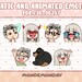 Custom Animated Emotes for Twitch, Discord, and Youtube - Etsy Canada