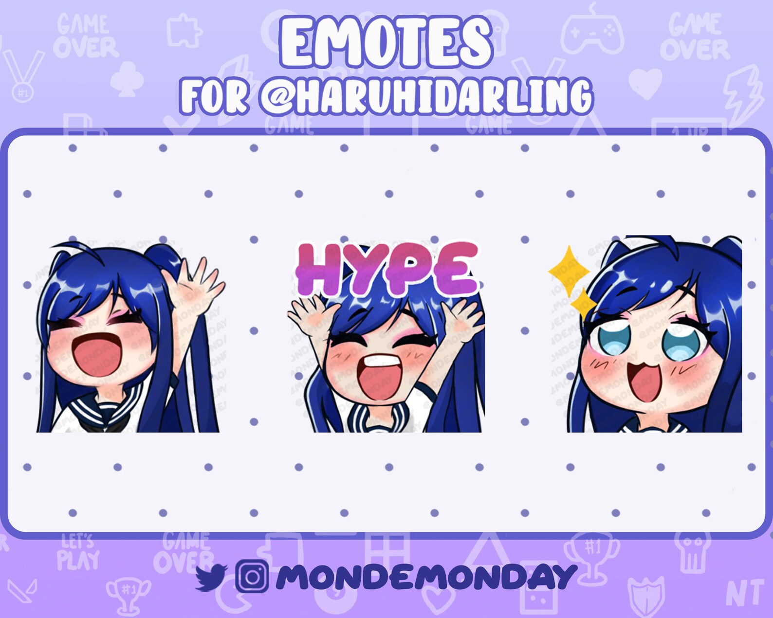 Custom Emotes for Twitch Discord and Youtube - Etsy