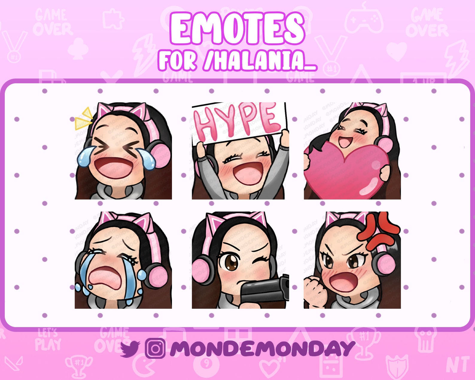 Custom Emotes for Twitch Discord and Youtube - Etsy