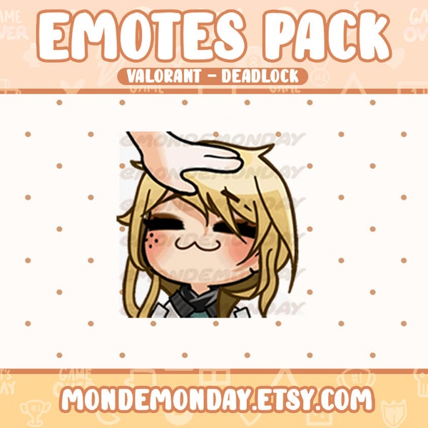 Headpat Twitch Emote - Etsy