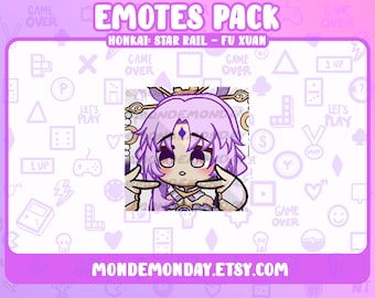 Fu Xuan Pout Emote for Twitch, Discord and Youtube Custom Emotes Twitch ...