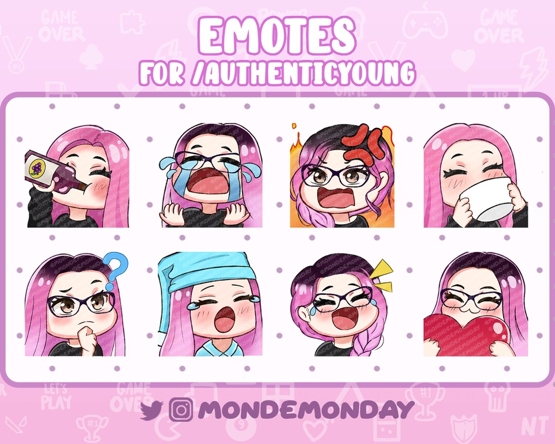 Custom Emotes for Twitch Discord and Youtube - Etsy