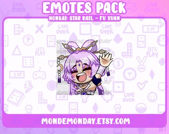 Fu Xuan Pout Emote for Twitch, Discord and Youtube Custom Emotes Twitch ...
