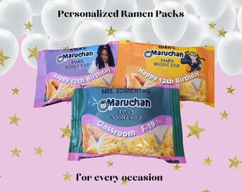 Ramen Party Favors - Etsy