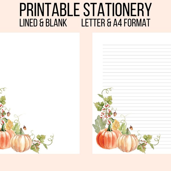 Printable Stationery - Etsy