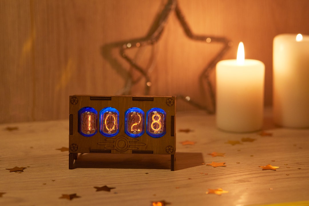 Nixie Clock IN-12 Fallout Nixie Tube Clock - Etsy