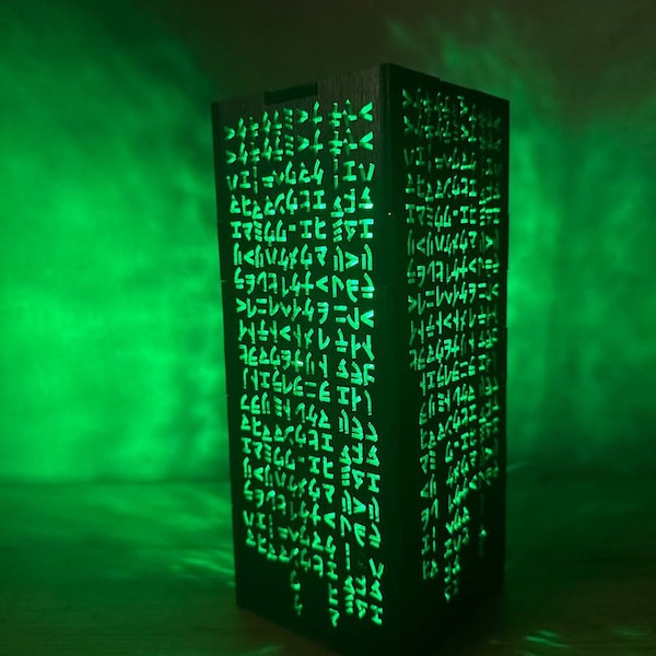 Matrix Lamp - Etsy