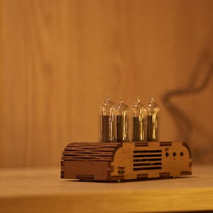 Nixie Clock IN-14 Fallout Nixie Tube Clock - Etsy