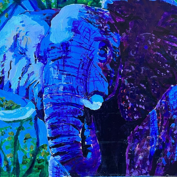 Acrylic Pointillism - Etsy