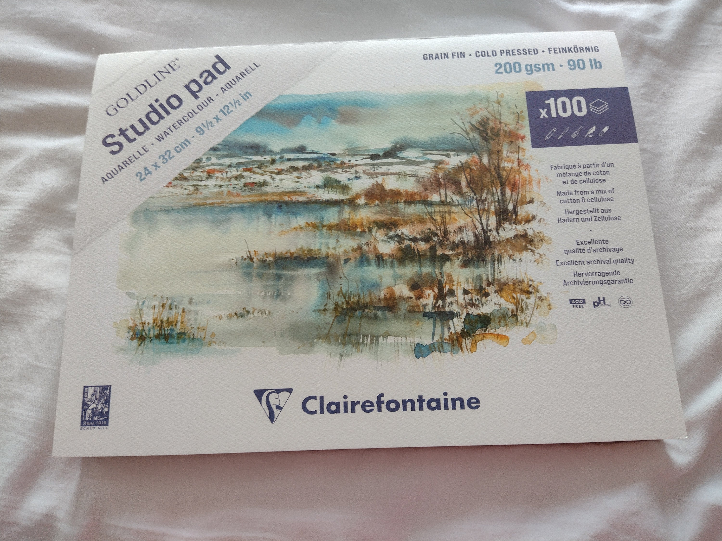 Watercolor Paper Signature Set of 3 - Etsy