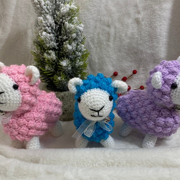 Blue Sheep Plush - Etsy