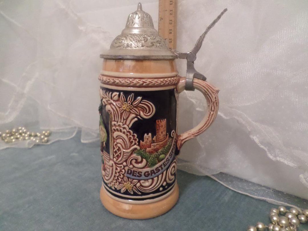 Gerz West Germany Beer Stein Des Gastes Spab Ein Volles Glas - Etsy