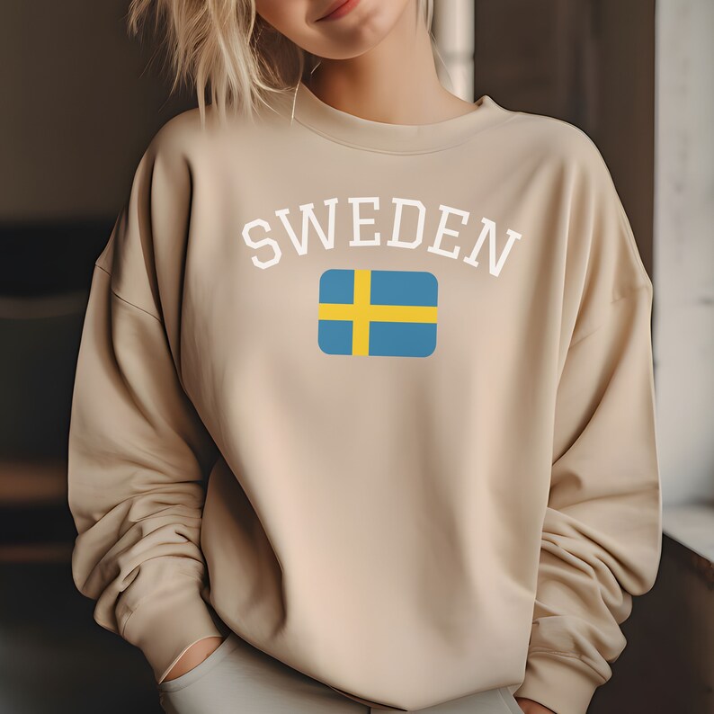 Swedish Flag Shirt, Swedish Flag Emblem, Sweden Shirt, Sweden Gift ...