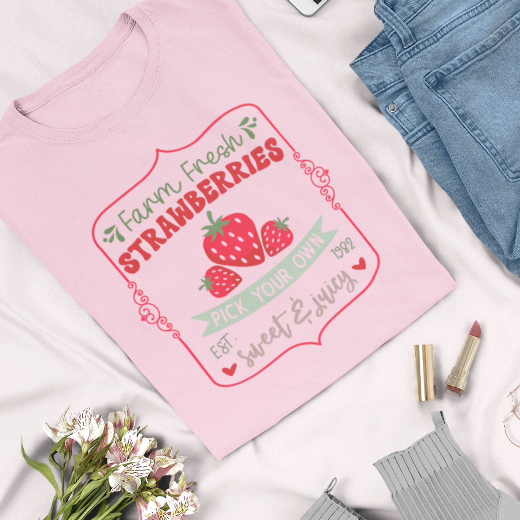 Camiseta de fresa para exteriores y jardín, camiseta de fresa, la mejor ...