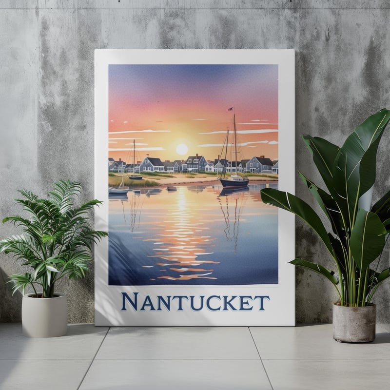Nantucket Poster - Etsy
