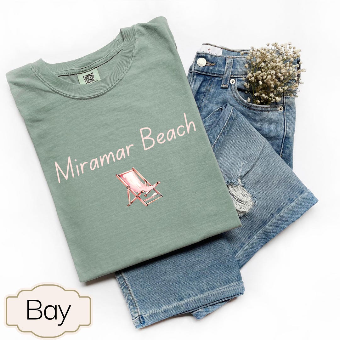 Miramar Beach Florida Unisex 30A Beaches Florida Crewneck Gift Shirt ...