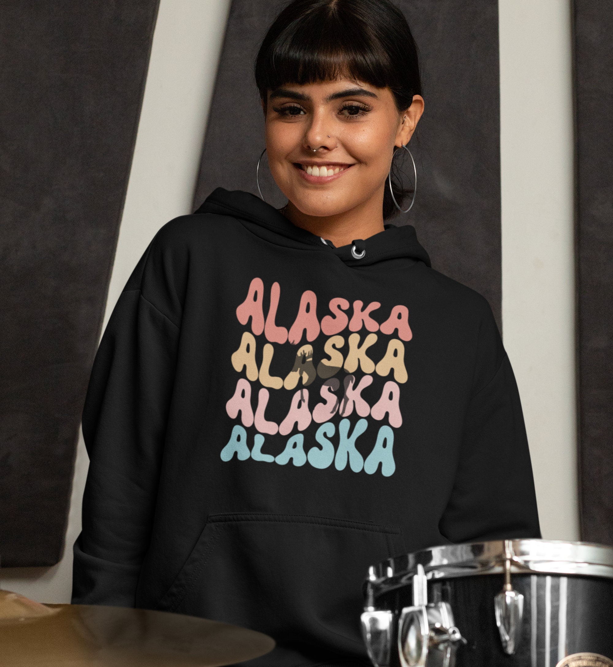Alaska Moose, Best Holiday Hoodie, Alaska Gifts, Anchorage, Alaska ...