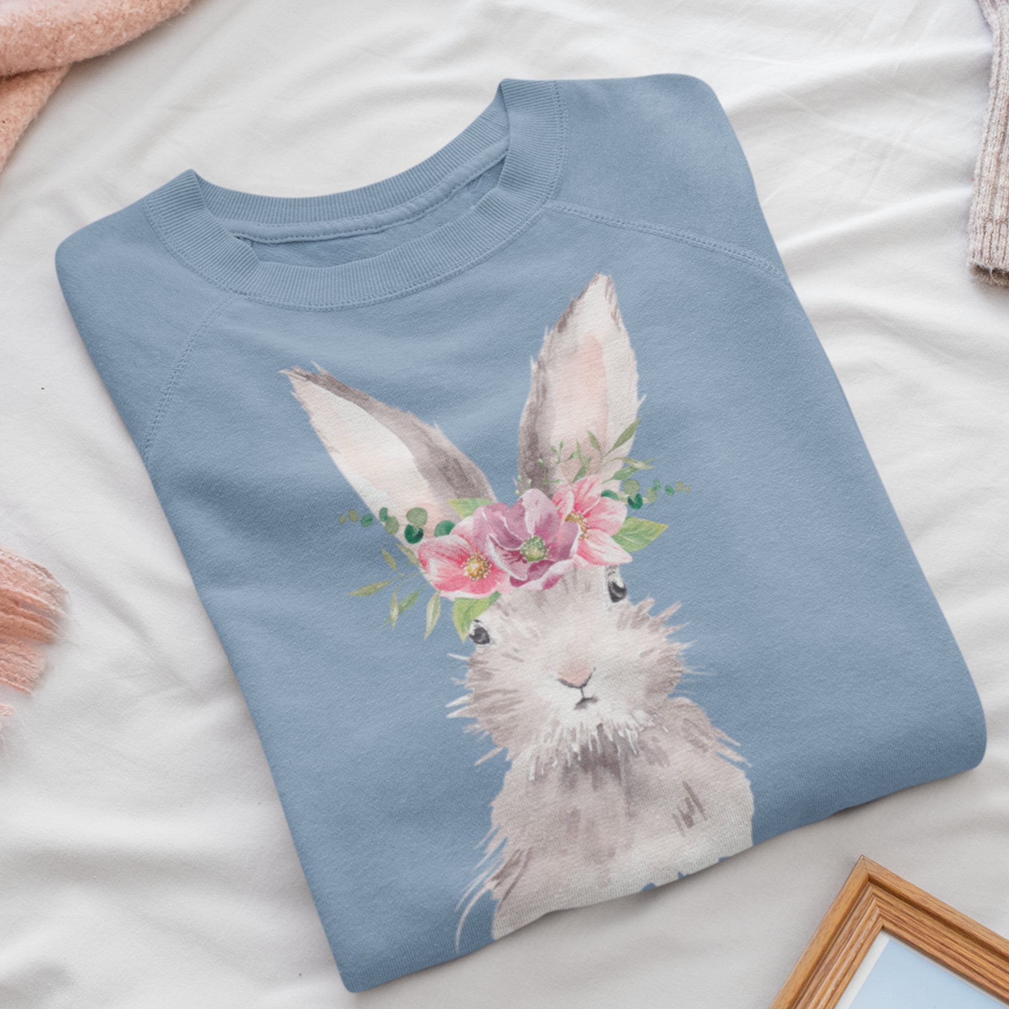 Rabbit Mom, Rabbit Apparel, Rabbit Sweatshirt, Rather Be With My Rabbit ...