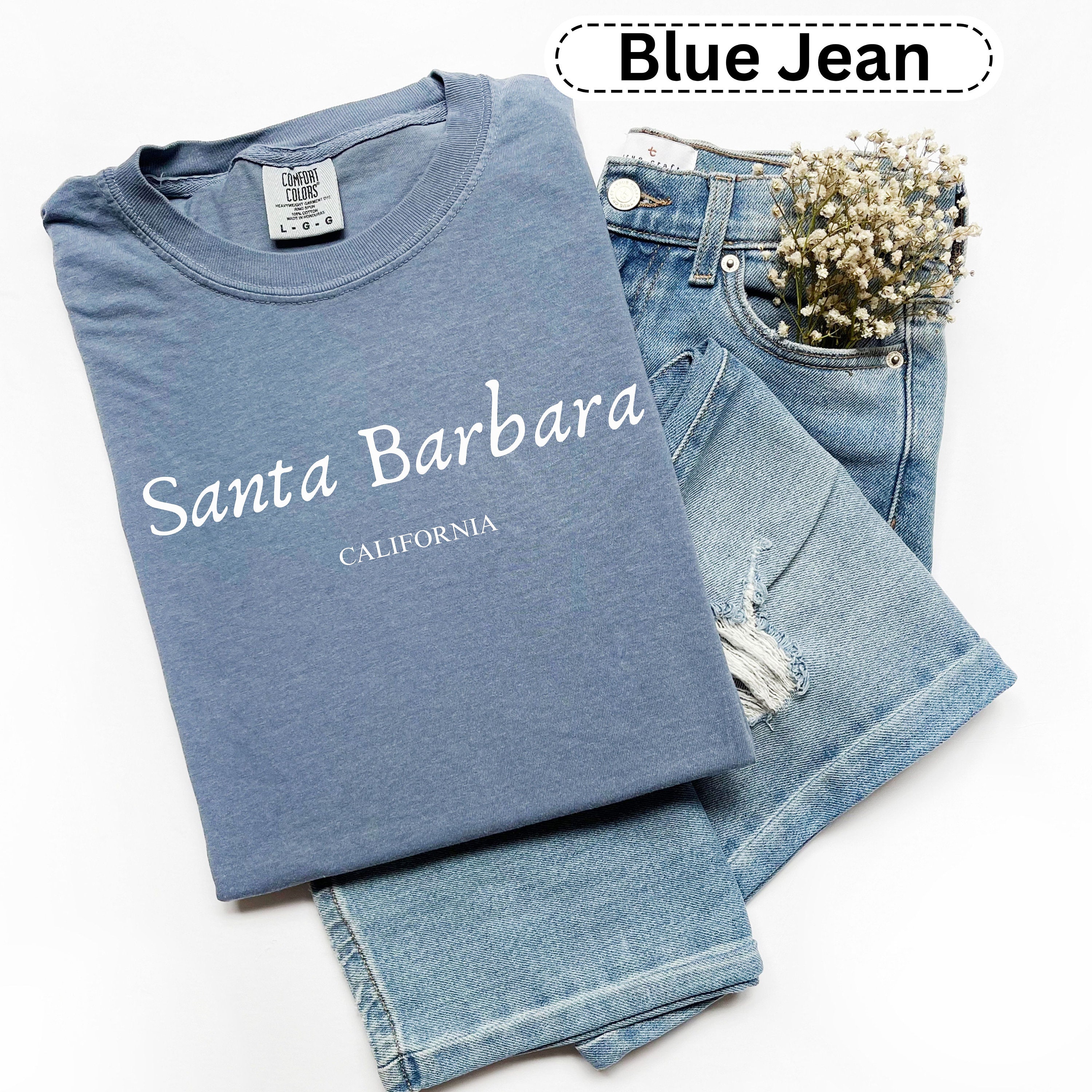 Beach Shirt California Apparel Santa Barbara California Christmas ...
