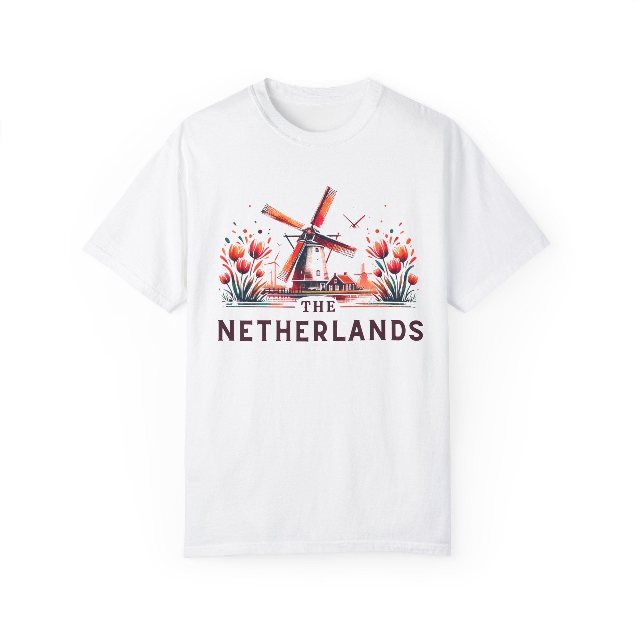 The Netherlands Shirt Comfort Colors® Tshirt, Amsterdam Tshirt Vintage ...