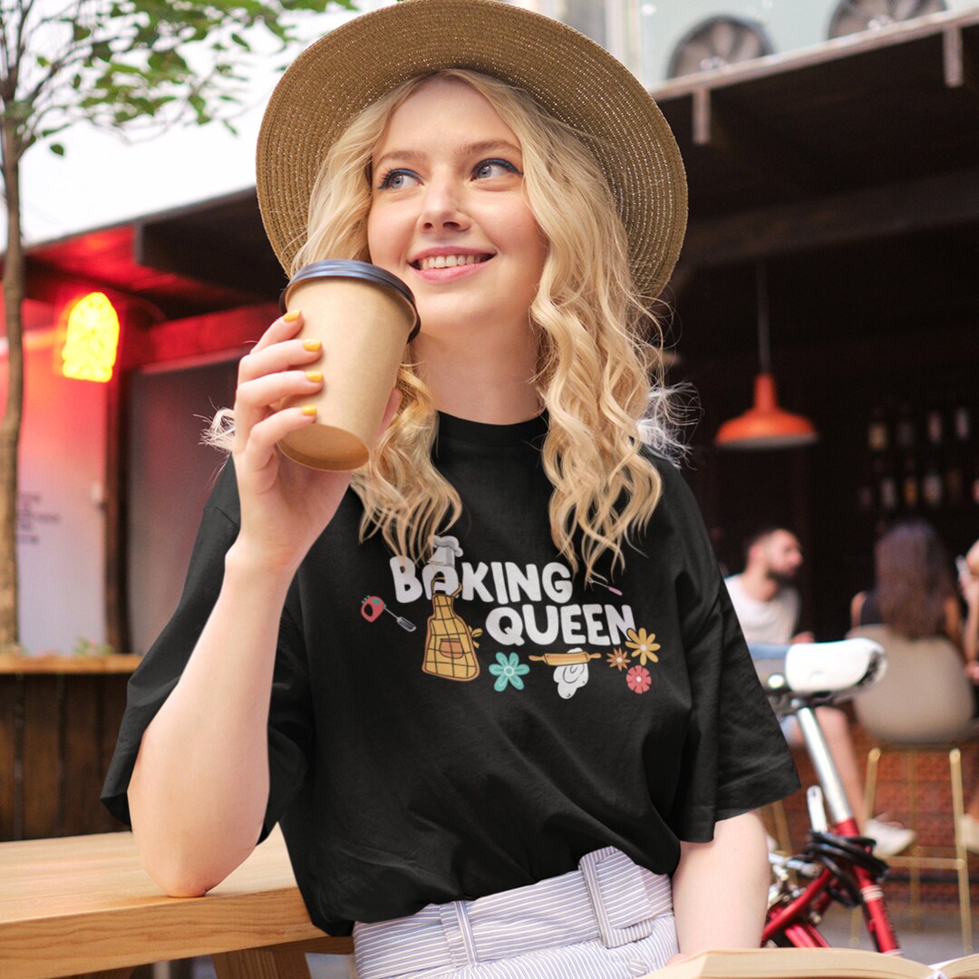 Camiseta Baking Master, Baking Queen, Mamá Baker, Camiseta de fiesta de ...