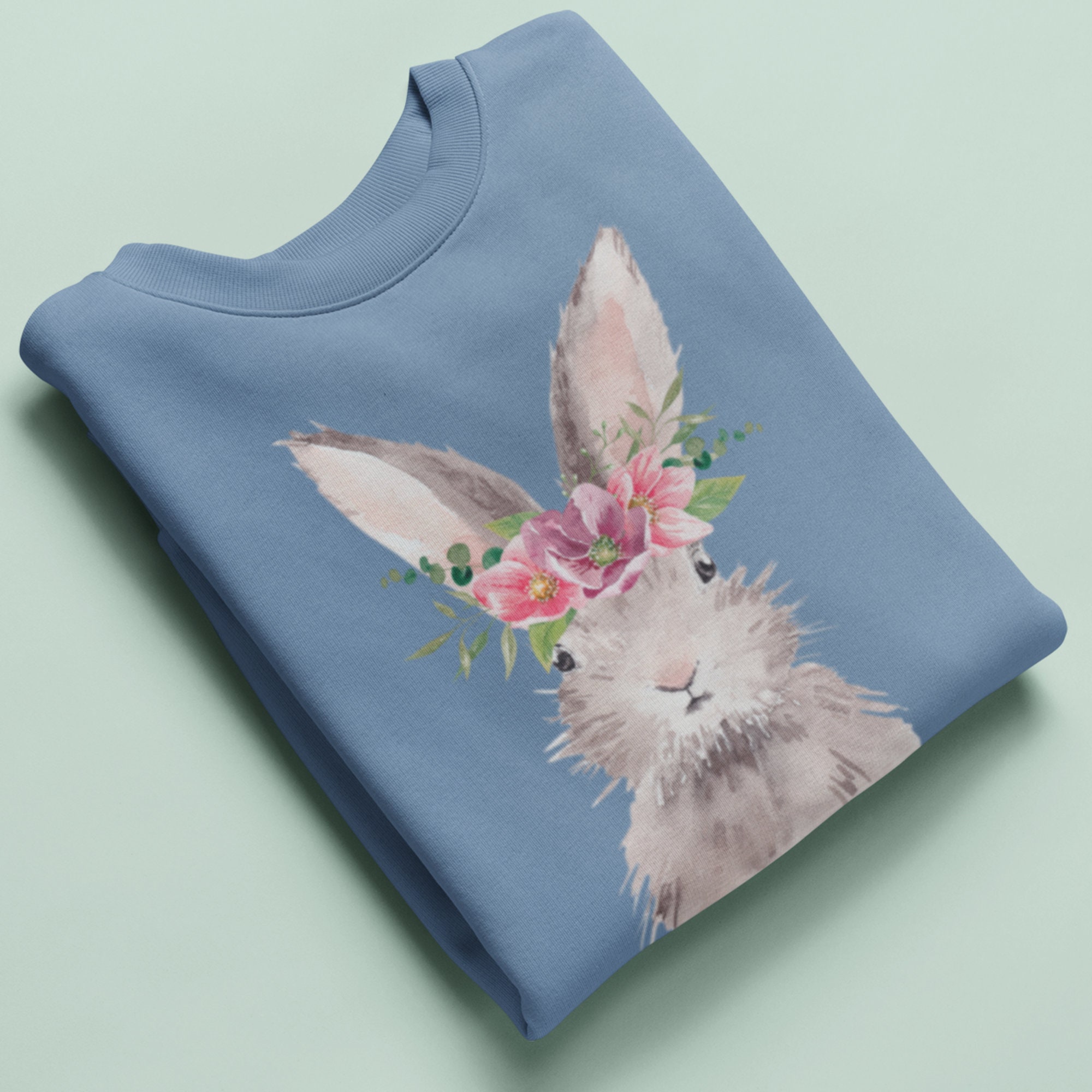 Rabbit Mom, Rabbit Apparel, Rabbit Sweatshirt, Rather Be With My Rabbit ...