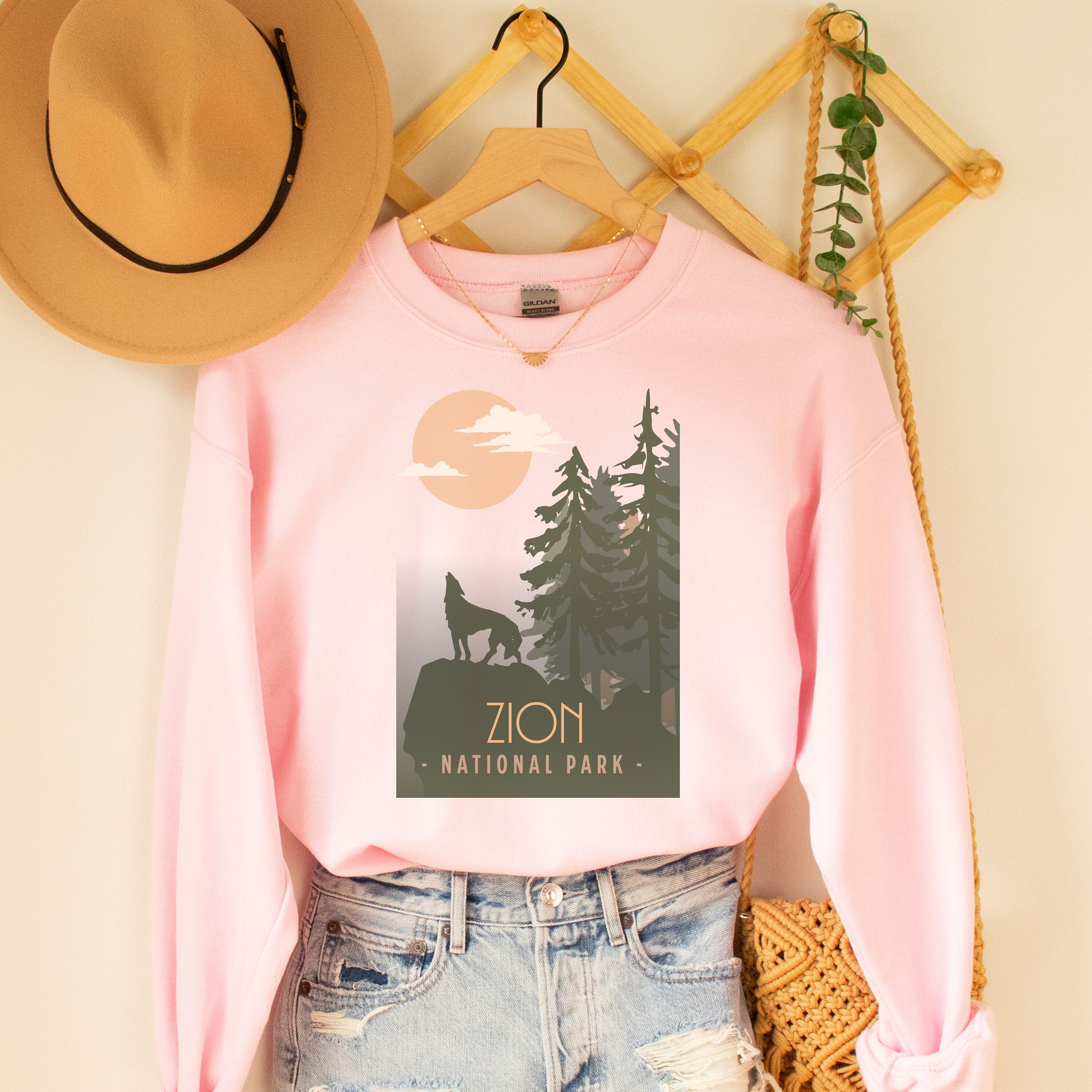 National Park Shirt Zion National Park Sweatshirt, Zion National Park ...