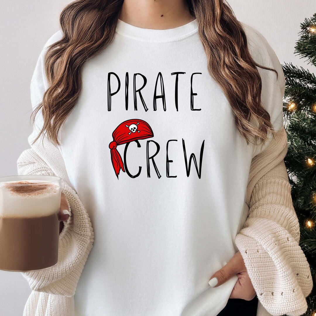 Pirate Crew Shirt, Comfort Colors Brand Shirt Pirate Cruise Shirt ...