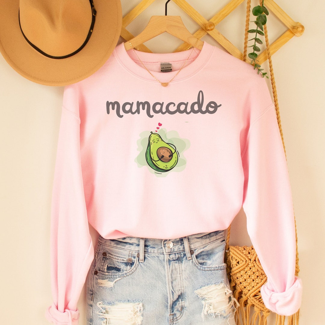 Mama Mommy Mamacado Sweatshirt, Mamacado Hoodie Top, Baby Announcement ...