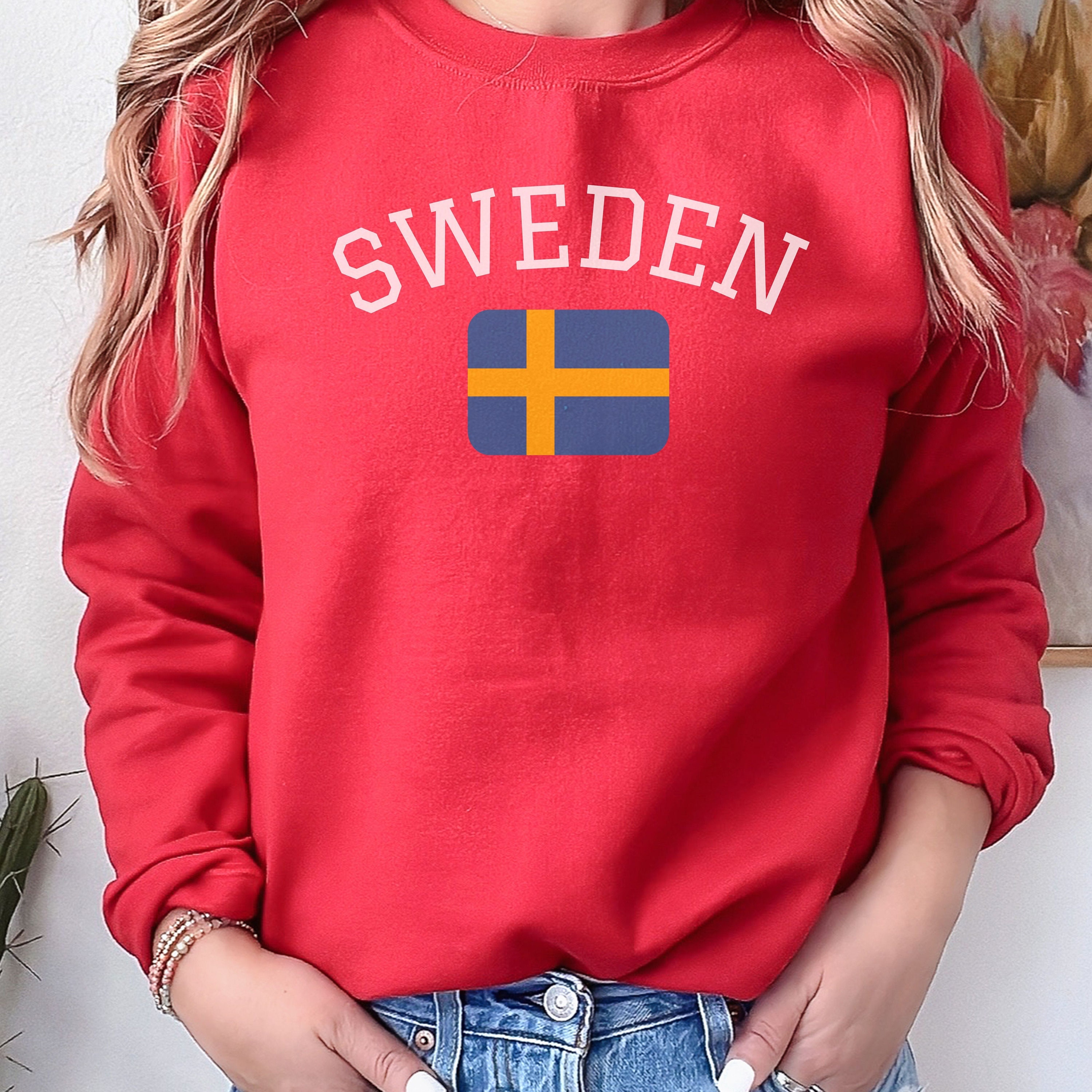 Sweden Flag Emblem, Swedish Sweatshirt, Swedish Flag Shirt, Swedish ...