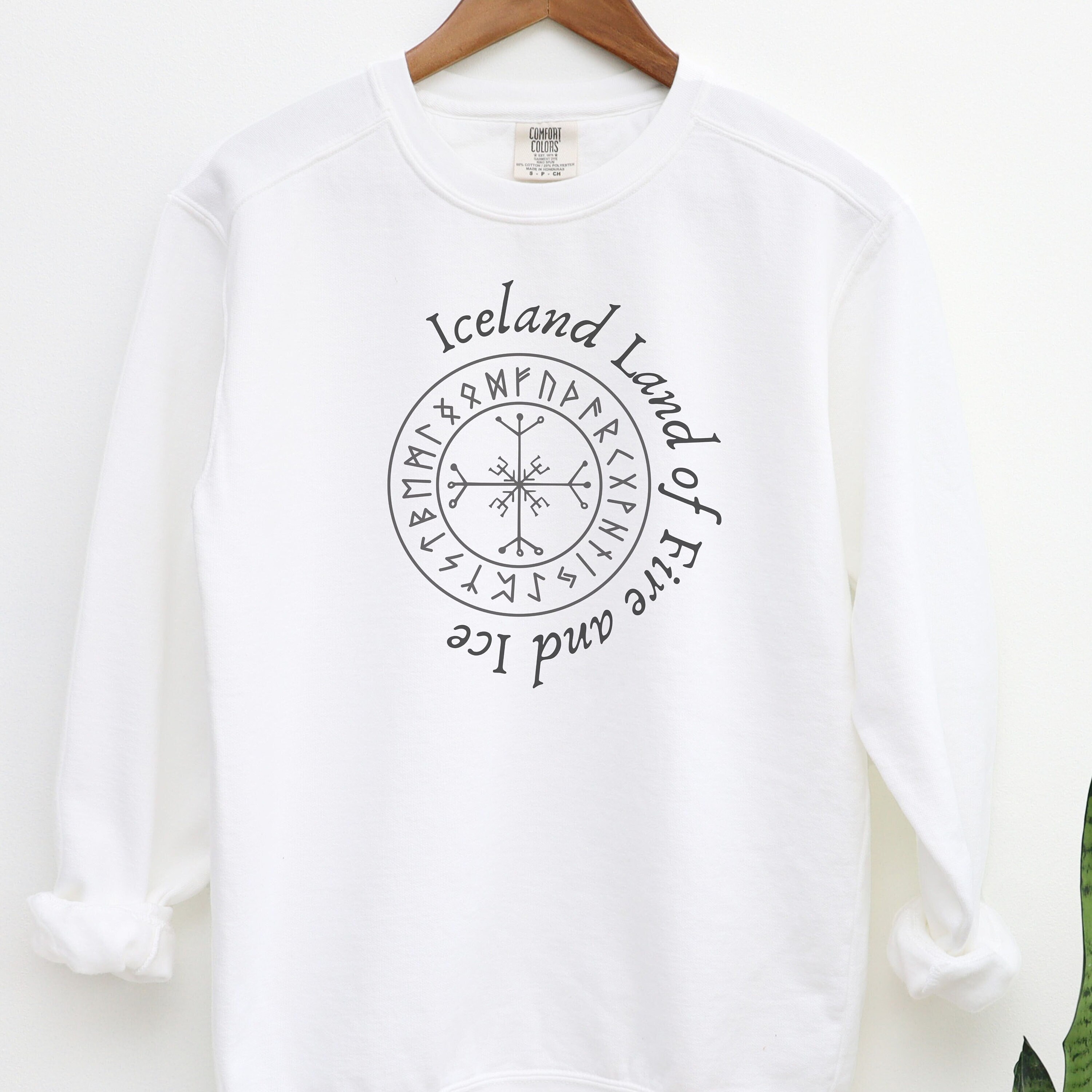 Iceland Comfort Colors® Sweatshirt, Viking Land Shirt, Land of Fire and ...
