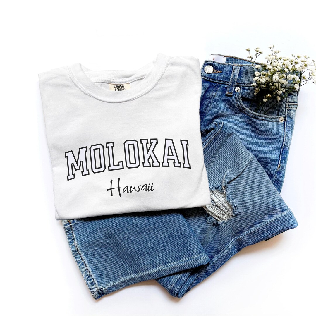Hawaii Shirt Molokai Comfort Colors® Molokai Shirt "the Friendly Isle ...