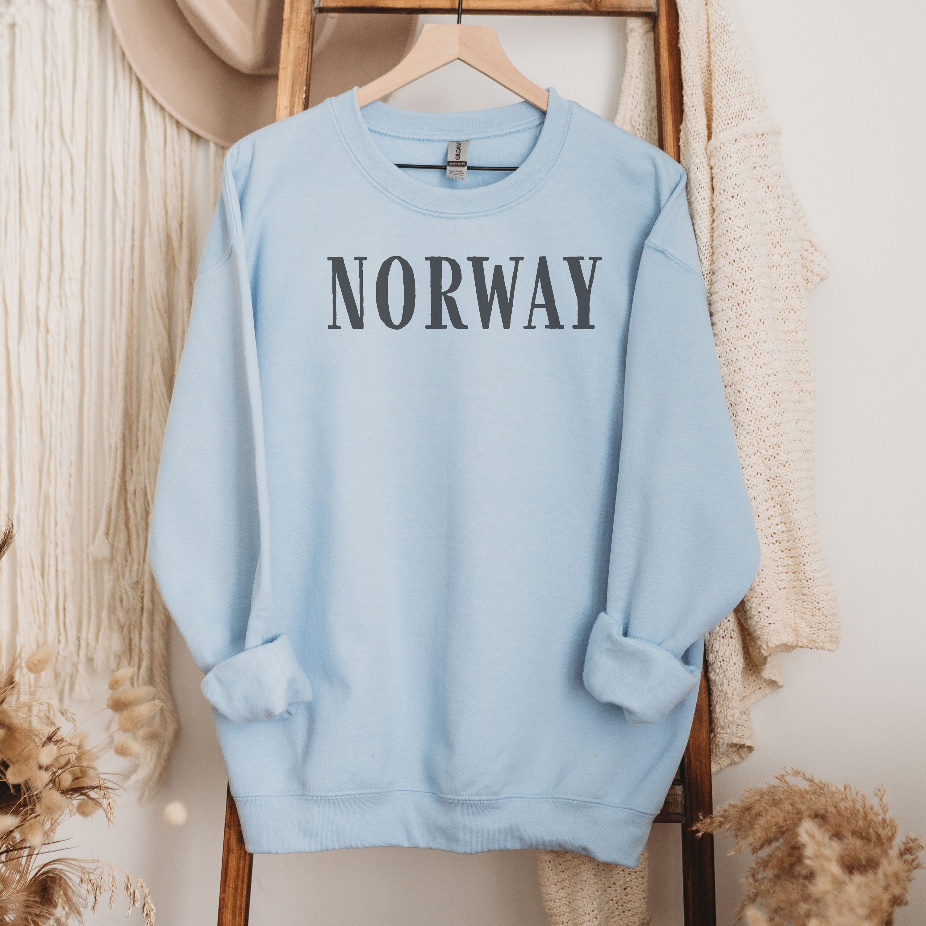 Norway Shirt, Best Norway Gift, Norway Flag Pullover, Norway Souvenir ...