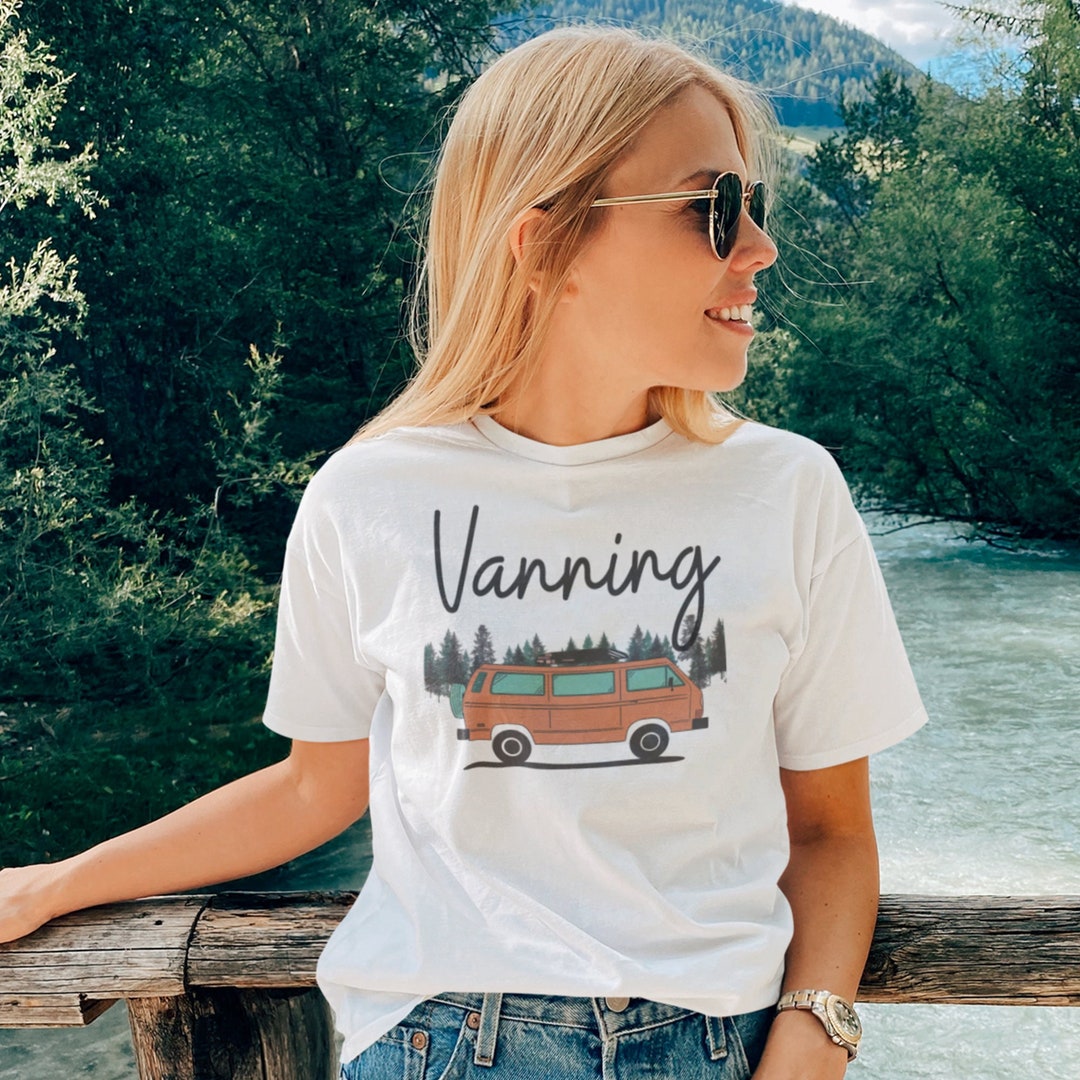 Vanning, Best Van Life Shirt, Adventure Shirt, Adventure Tshirt, Camper ...