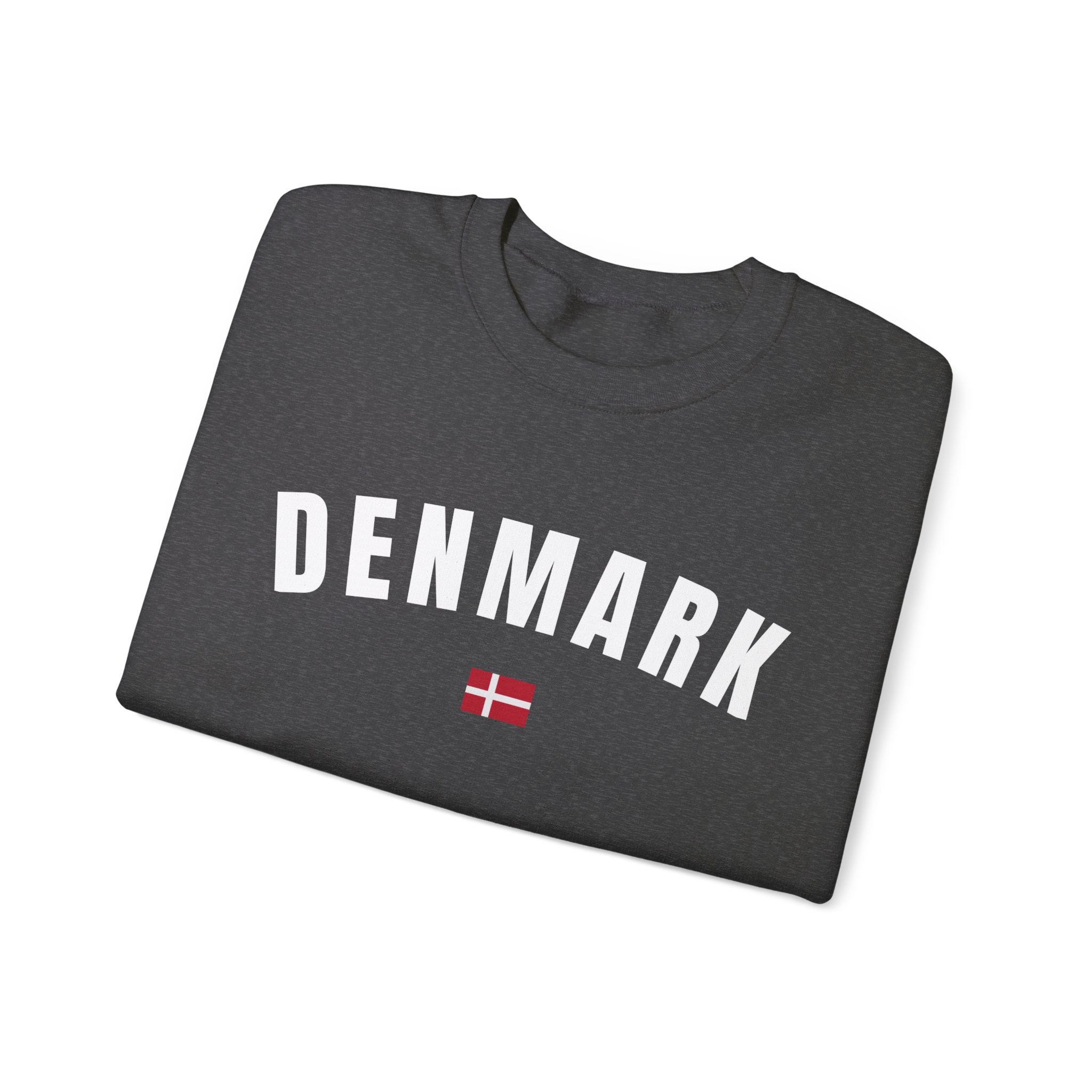 Denmark Sweatshirt, Danish Flag Crewneck Pullover, Denmark Sweater ...
