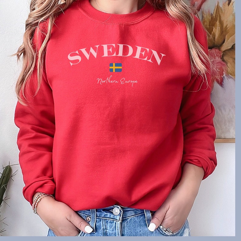 Swedish Tshirt, Best Sweden Scandi Travel Souvenir Gift for Folks ...