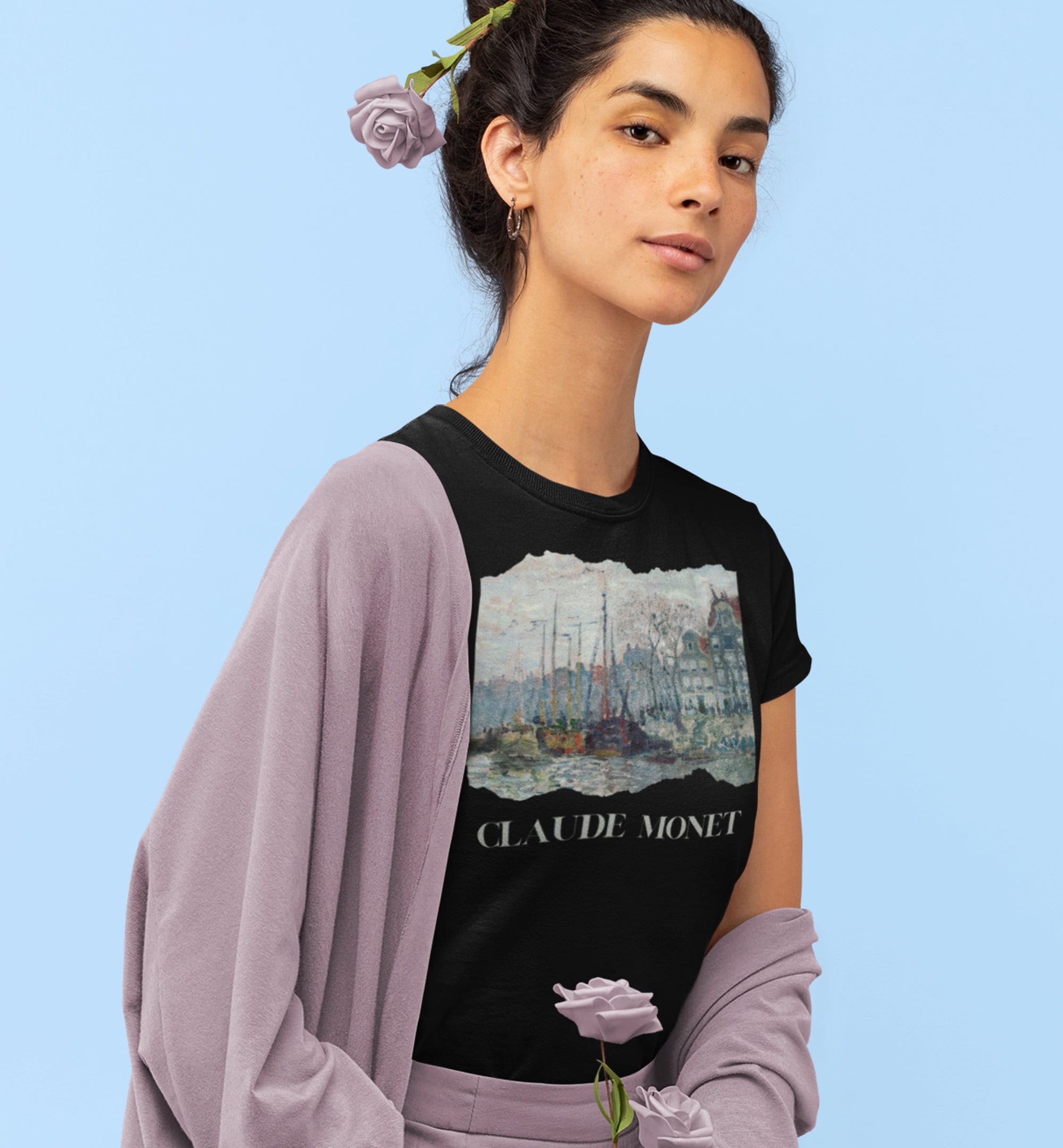 Claude Monet Tshirt Best Claude Monet Poster Shirt Monet - Etsy