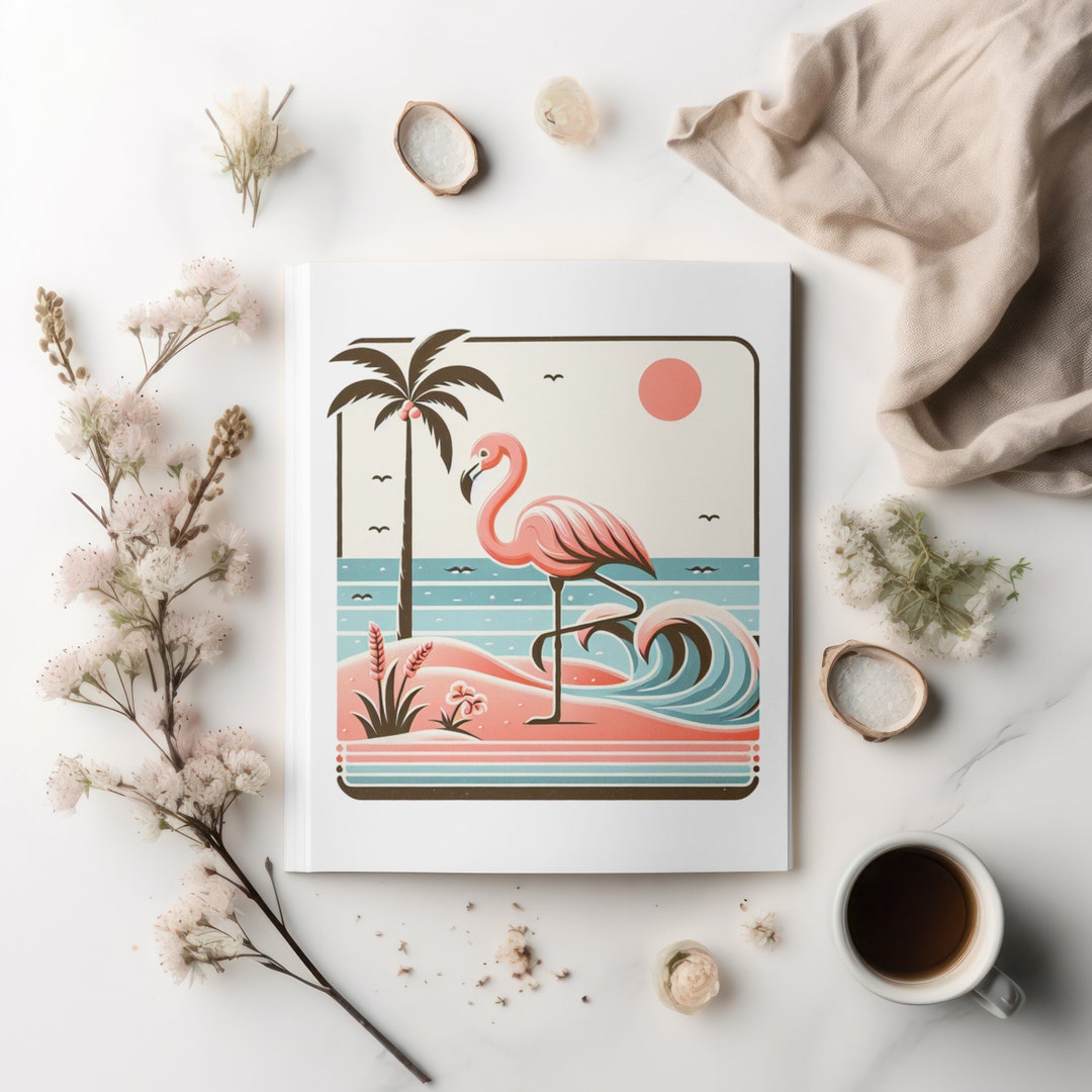 Flamingo PNG Digital Files - PNG SVG Files - Digital Files Only ...