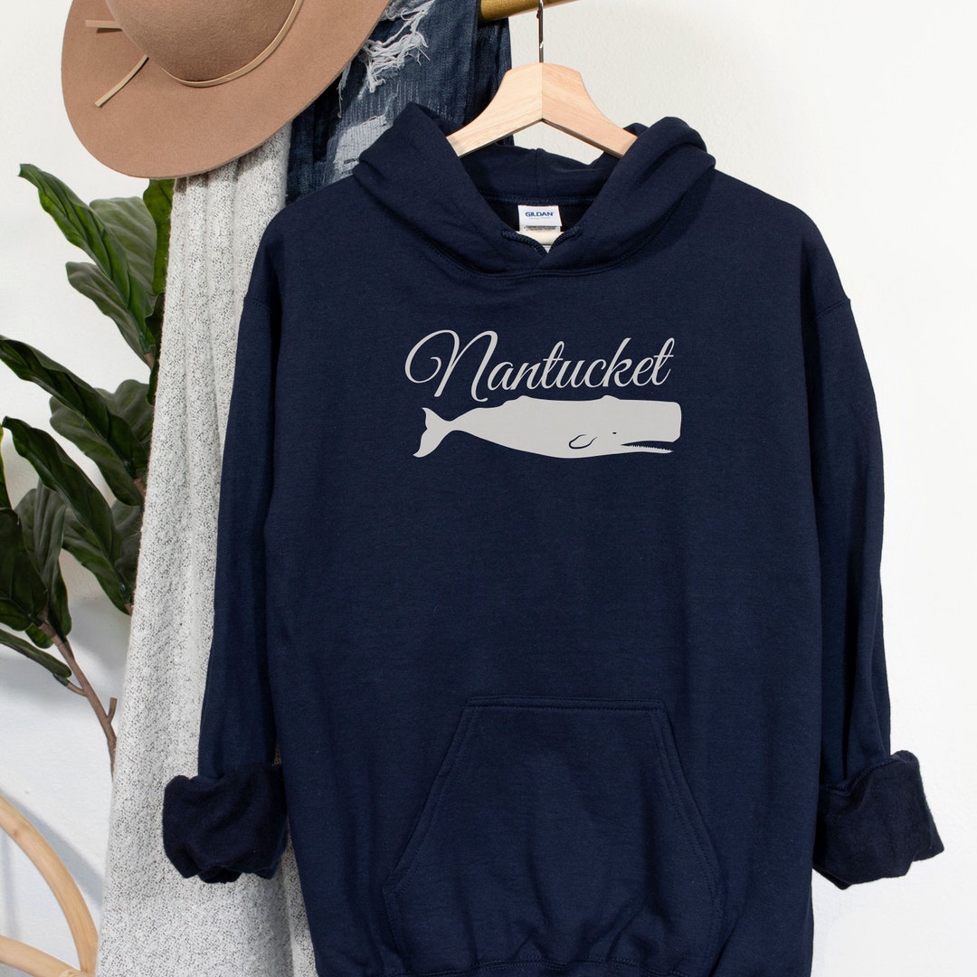 Ocean Inspired Style Nantucket Hoodie Sweatshirt, Nantucket Island ...