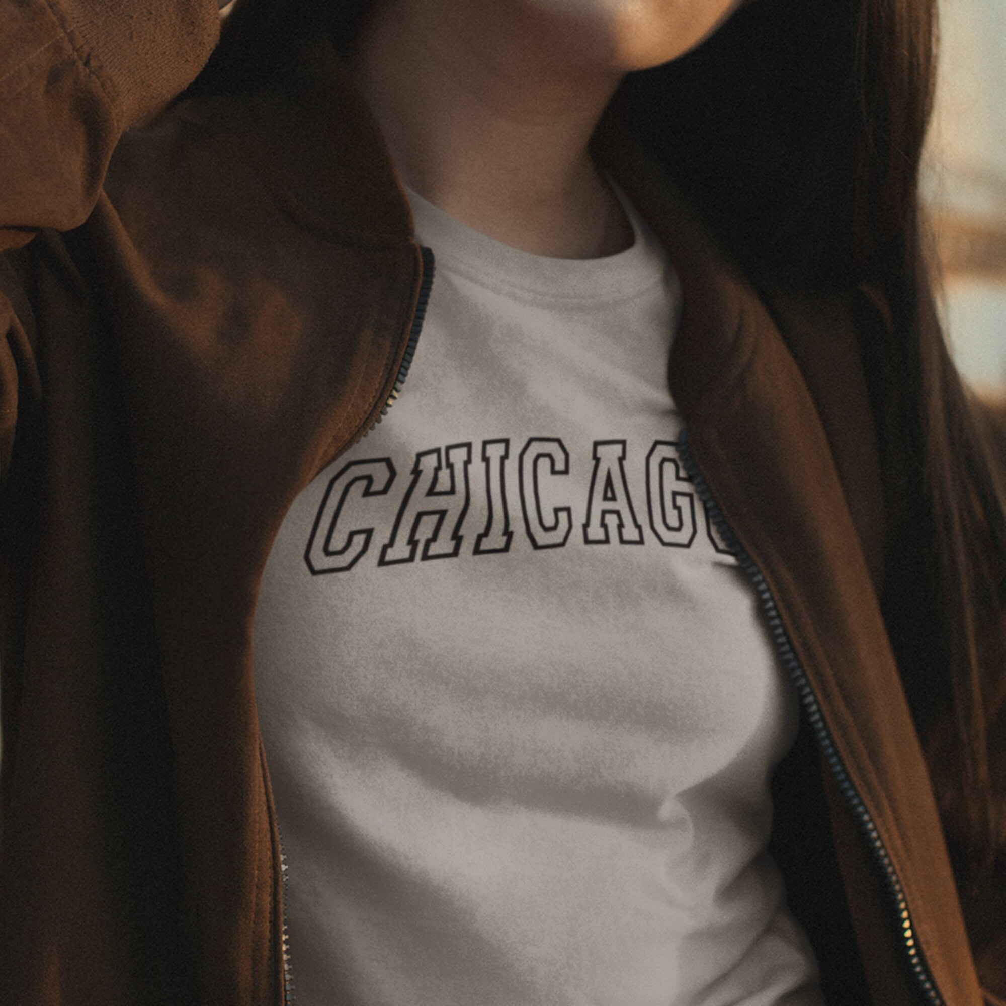 Chicago Shirt, Chicago Varsity Font T-shirt for Men/women, Chicago ...