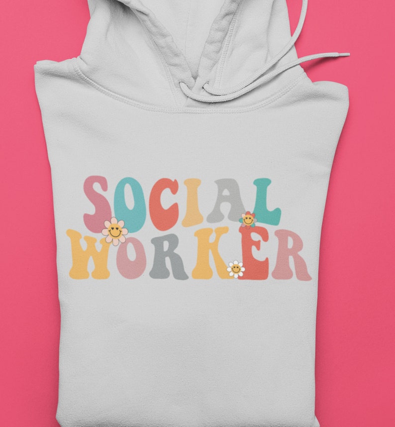 Social Work Clothes School Social Worker Sweatshirt Retro - Etsy