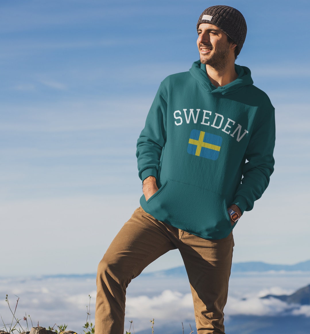 Best Swedish Shirt Ever, Best Flag Pullover Hooded Sweatshirt Hoodie ...